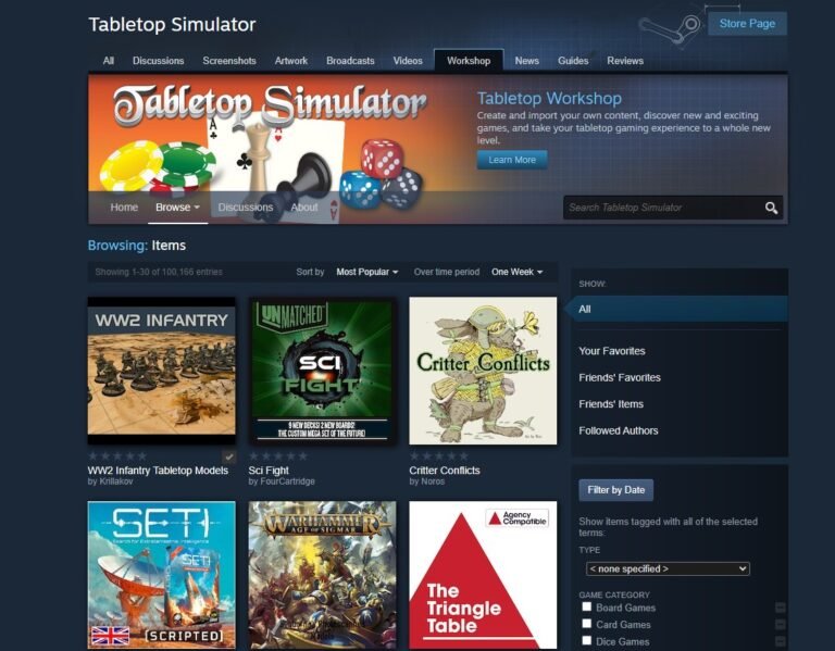Tabletop Simulator Workshop: Maximize Your Virtual Wargaming - Virtual ...